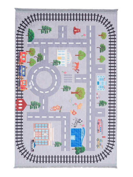 Round the Town Rug – Domestic Platypus