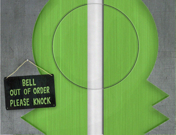 Bell Out of Order Please Knock Metal Sign, Wizard of Oz Inspired ...