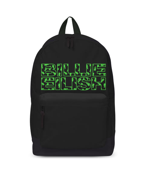 BILLIE EILISH Blohsh Text Logo Backpack – Domestic Platypus