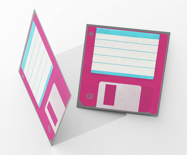 Pink Floppy Disk