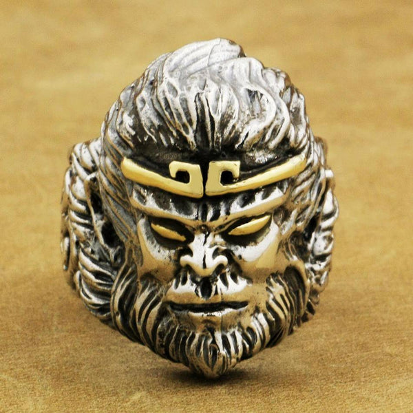 Monkey King Ring, Sterling Silver – Domestic Platypus