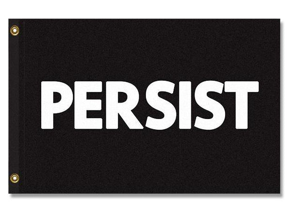 PERSIST FLAG, Custom Color & Sizes - Rights & Equality Protest Banner ...