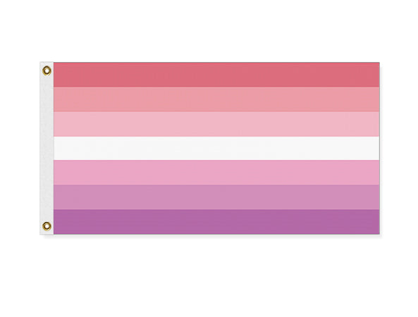 Transfeminine Lesbian Pride Flag, LGBTQIA Trans-Feminine Banner ...