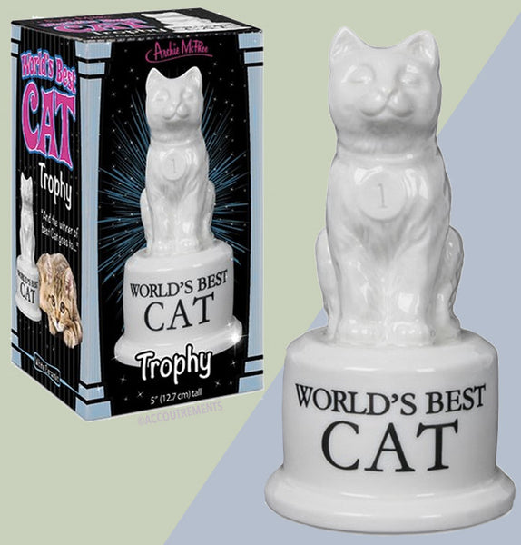 World's Best Cat Trophy – Domestic Platypus