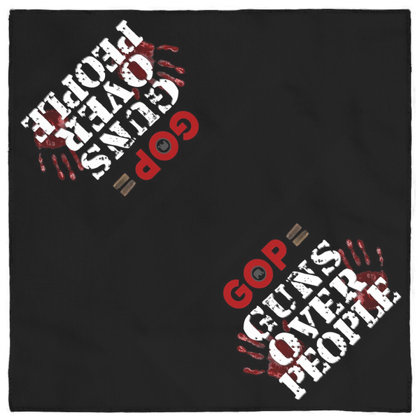 GOP: Guns Over People Bandana, Common Sense Reform and Gun Control NOW ...