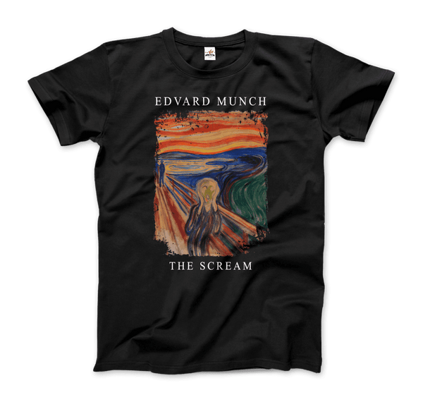 Edvard Munch - The Scream, 1893 Artwork T-Shirt – Domestic Platypus