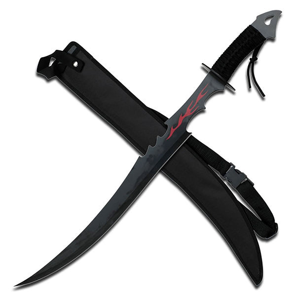 Full Tang Flaming Warrior Machete – Domestic Platypus