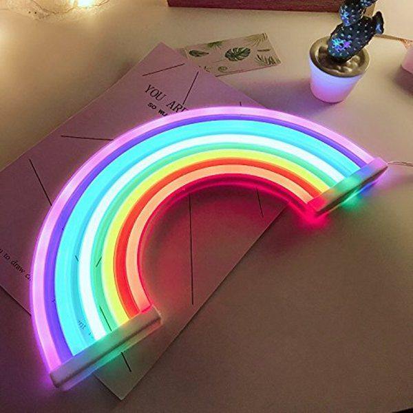 Retro Rainbow Neon LED Lamp – Domestic Platypus