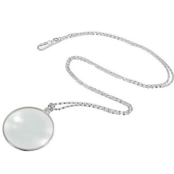 Classic Monocle, 5x Magnification, Silver or Gold with matching chain ...