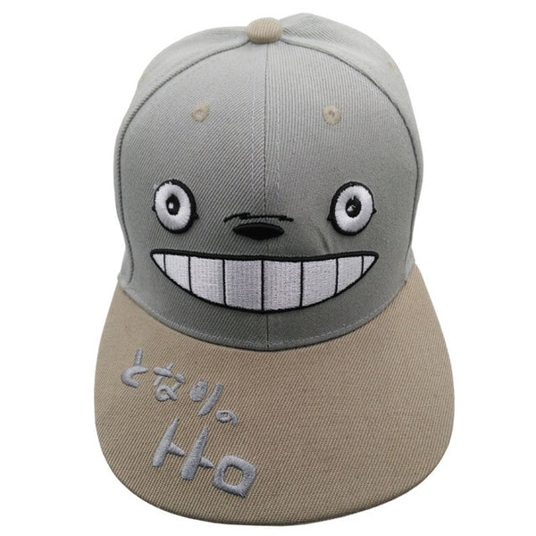 Totoro Inspired Embroidered Cap – Domestic Platypus