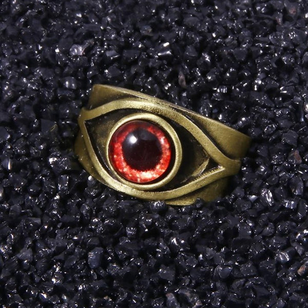 RESIDENT EVIL 8 Village Maroon Eye Ring – Domestic Platypus