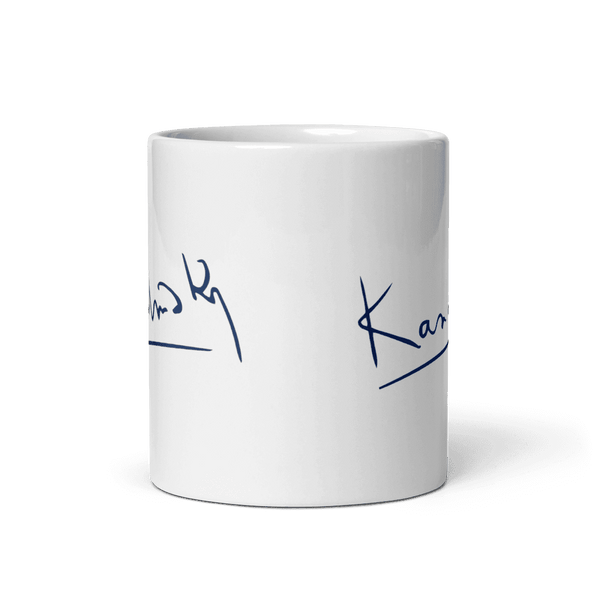 Wassily Kandinsky Signature Art Mug – Domestic Platypus