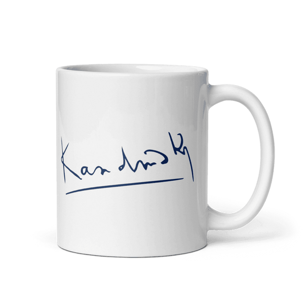 Wassily Kandinsky Signature Art Mug – Domestic Platypus